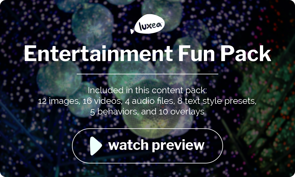 Luxea Video Editor | Content Packs