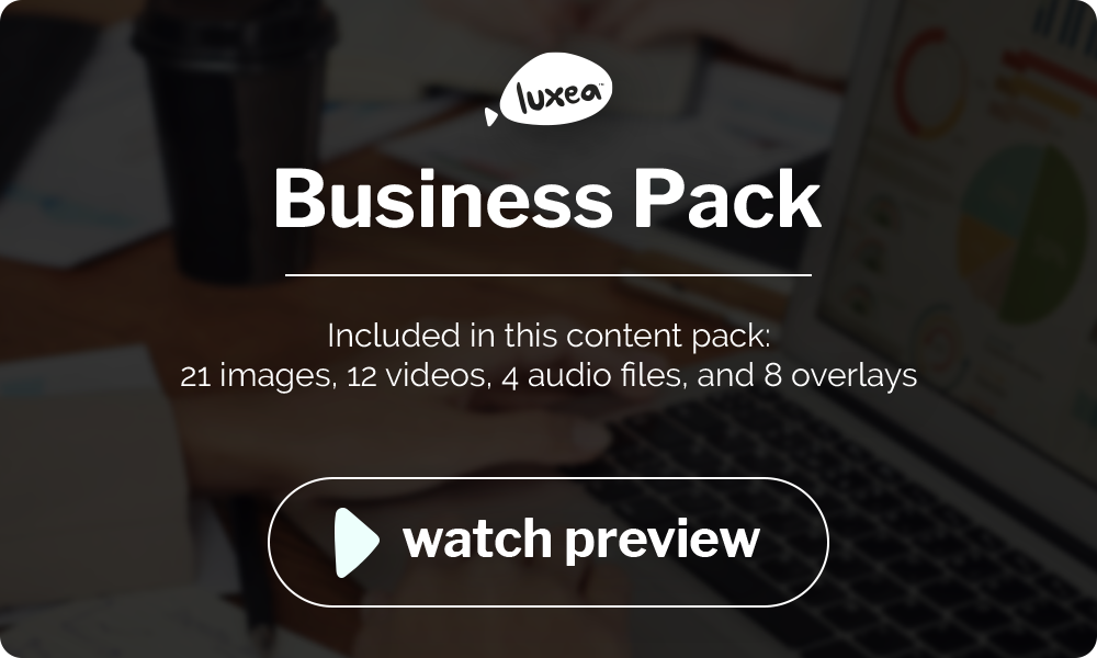 Luxea Video Editor | Content Packs