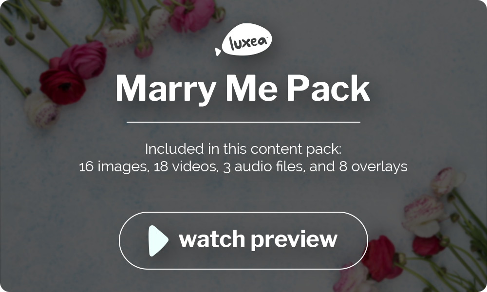 Luxea Video Editor | Content Packs