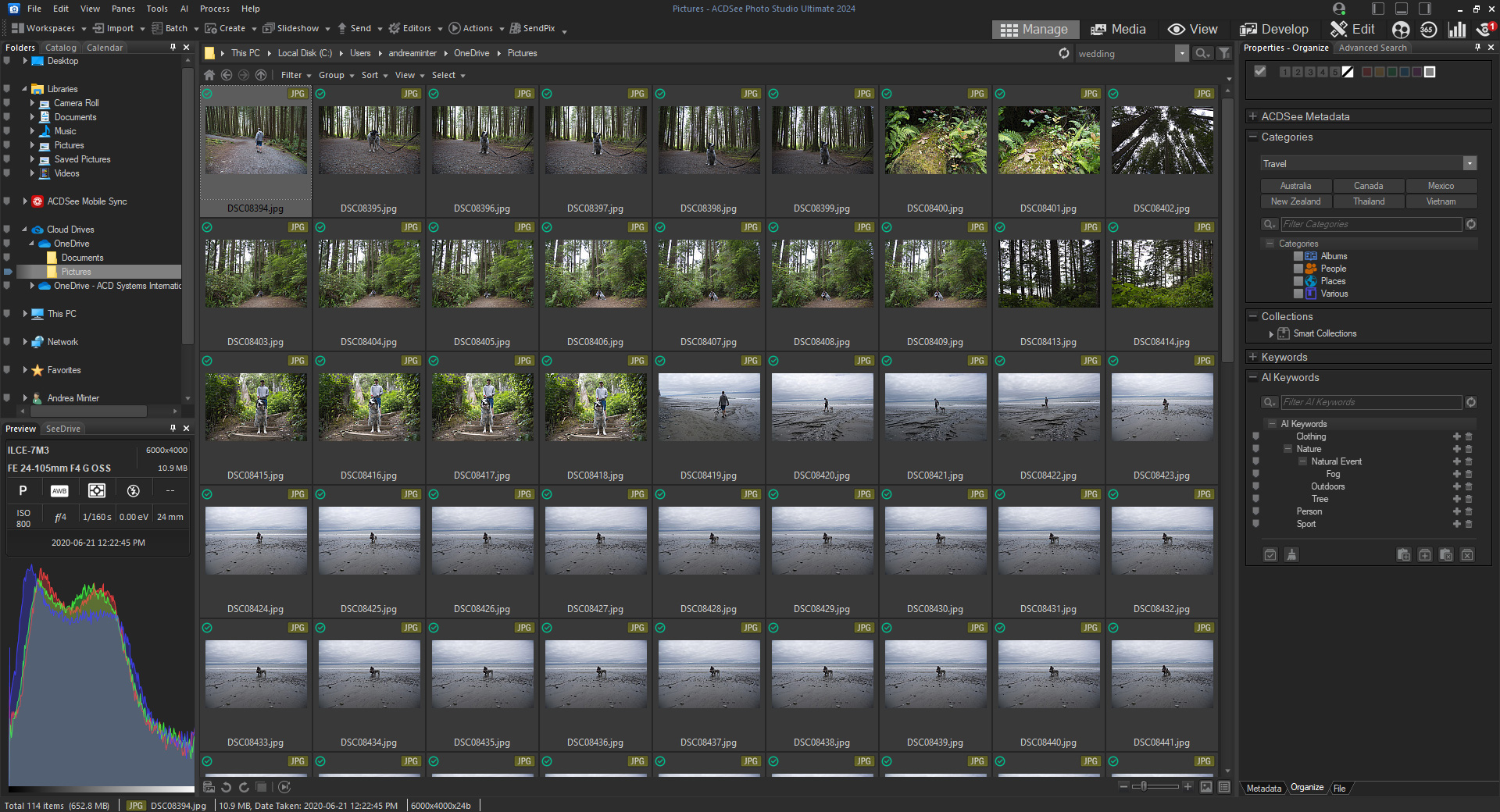 Verwalten und bearbeiten Sie Ihre OneDrive™-Fotos mit ACDSee