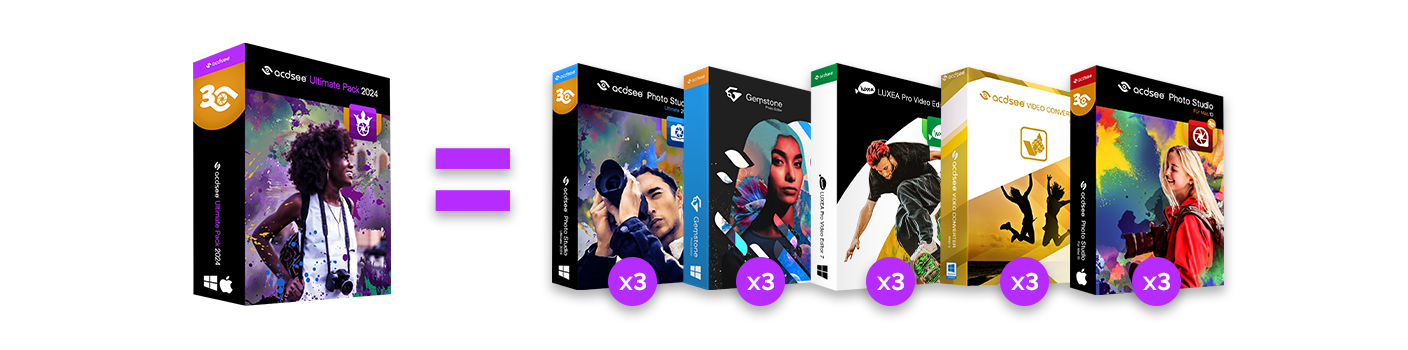 ACDSee Ultimate Pack | Sparen Sie mit diesem konkurenzlosen Paket!